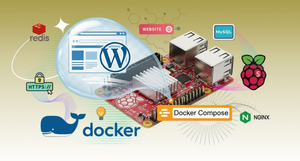 Raspberry Pi 5（樹莓派 5）- WordPress 架站：使用 Docker Compose 建置自媒體應用網站 - 創意新視界